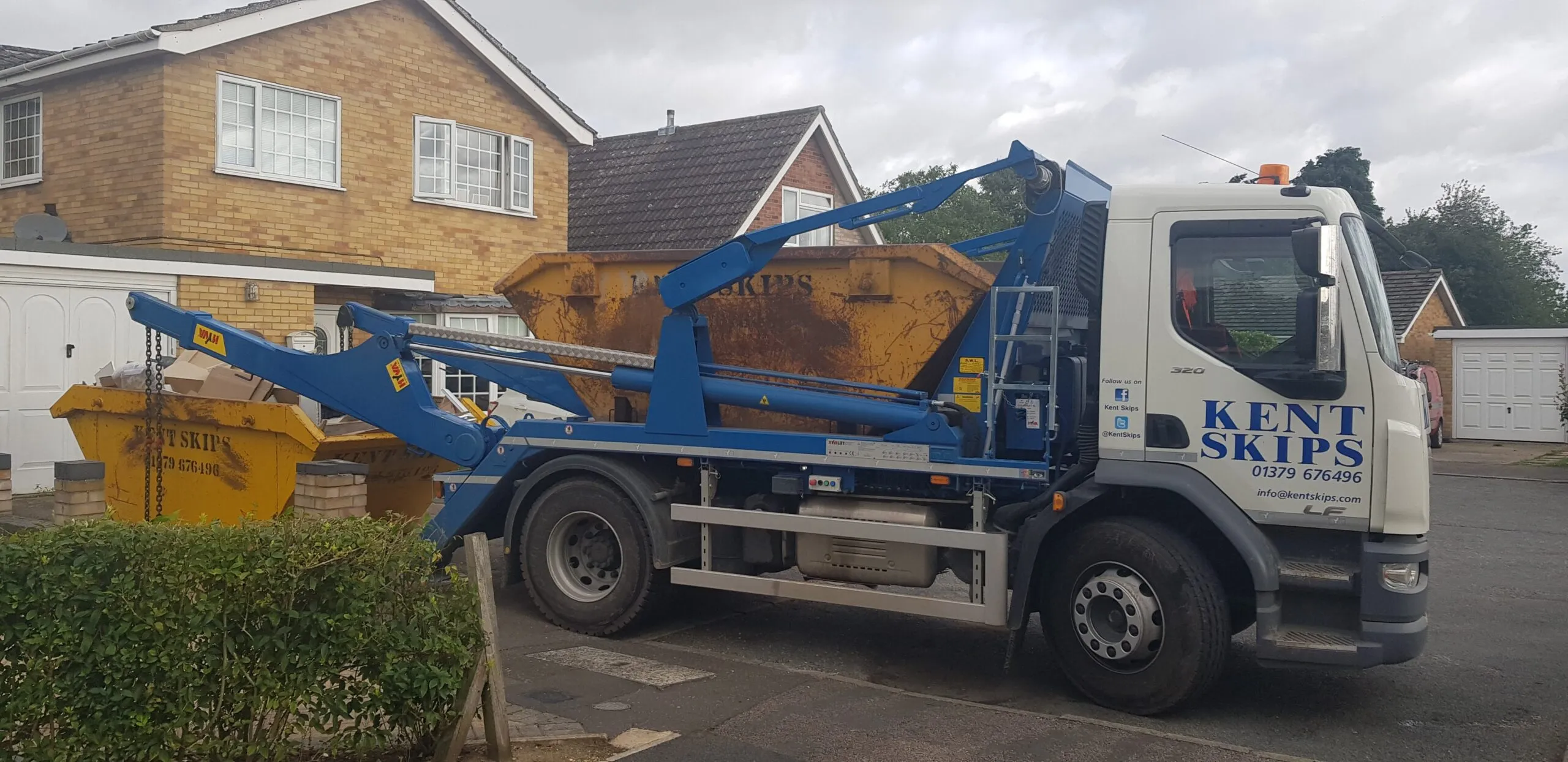Keeping Skip on the road need permission? | Kent Skips UK